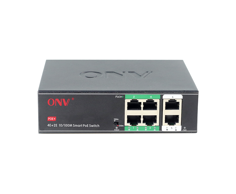 6-port 10/100M Smart PoE Switch – GTRC